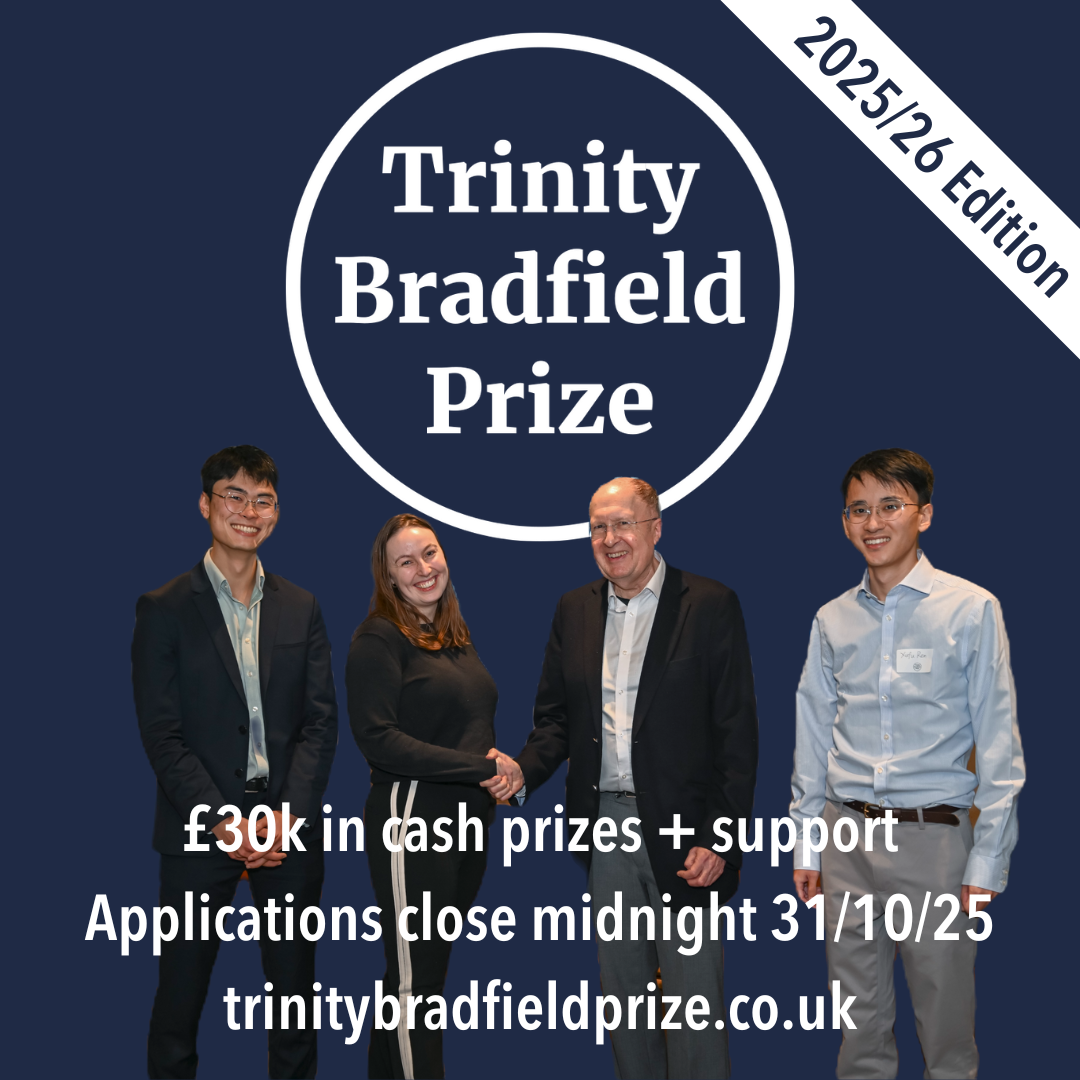 Trinity Bradfield Prize 2025/26 - Cambridge Science Park